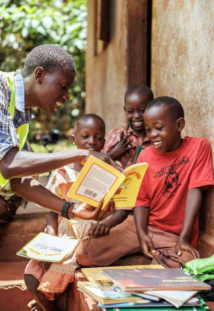 Reading at Marko Lukooya Community library in Uganda – Friends of ...