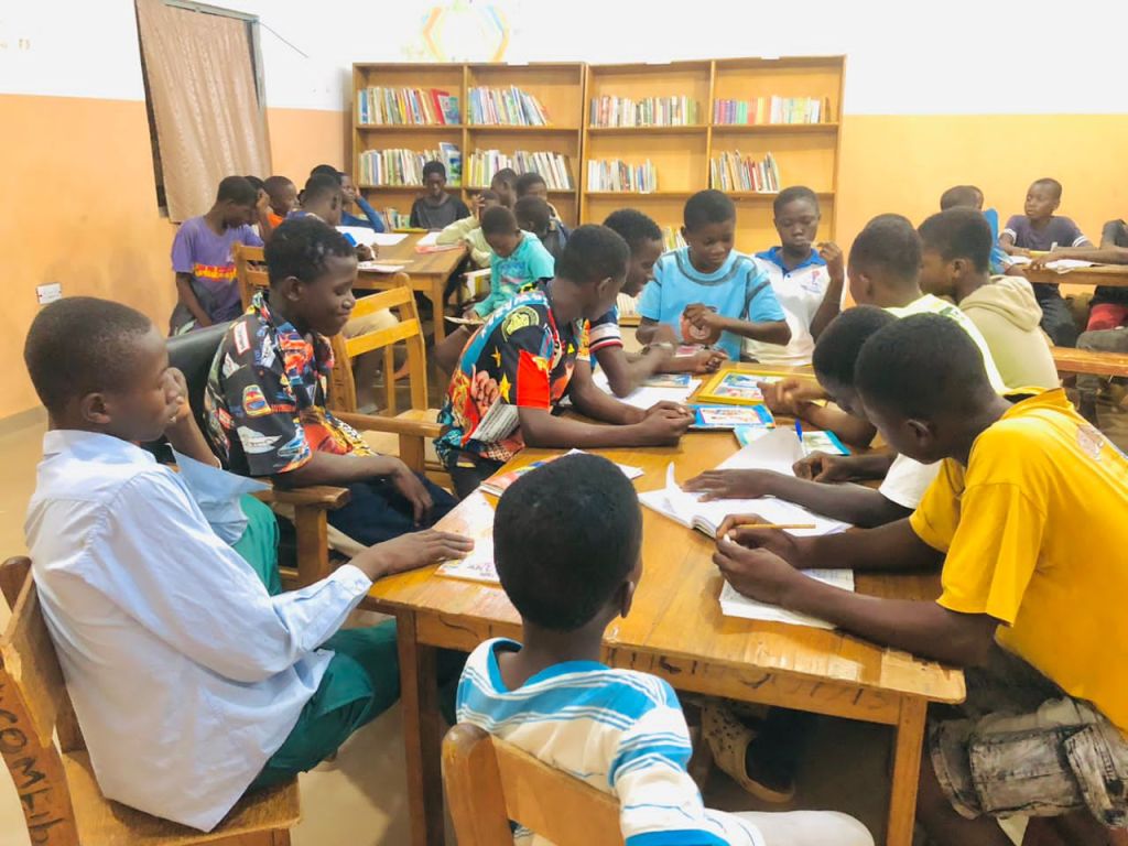 Some photos from Sumbrungu Community Library early December, Ghana ...