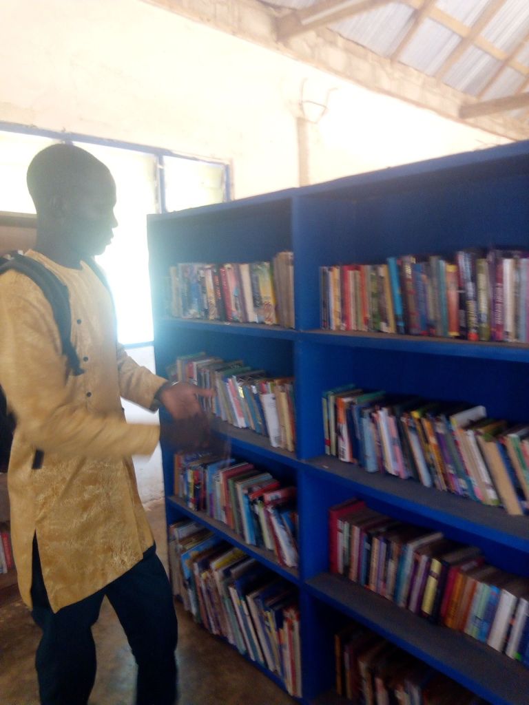 Ghana library program coordinator Clement visits Gowrie-Kunkua library in Upper-East. – Friends ...